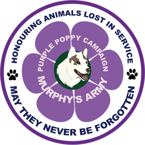 International War Animal Day 2025 | Murphy's Army Purple Poppy Campaign